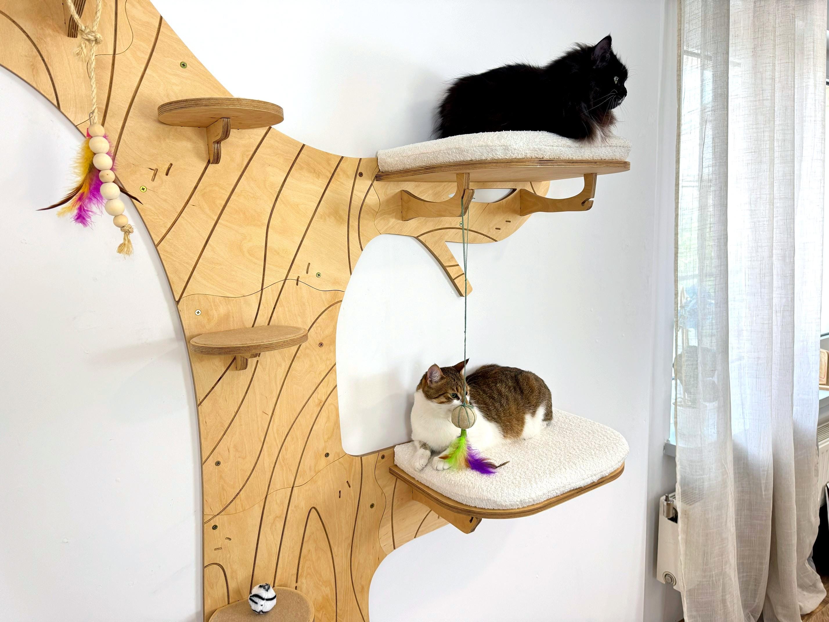 Vertical Cat Climber for Big Cats: Luxury Cat Lounge Furniture by ...