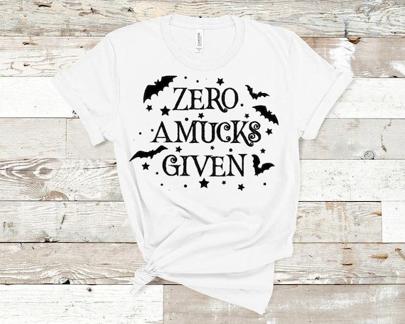 Zero Amucks Given Digital PNG File - Etsy