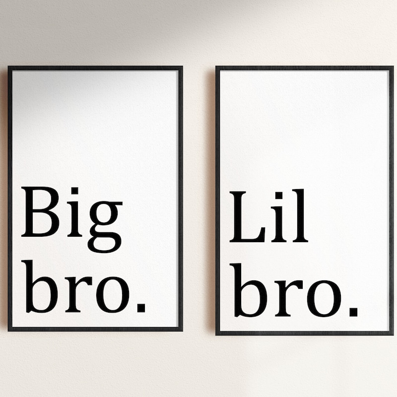 Bro Wall Art - Etsy