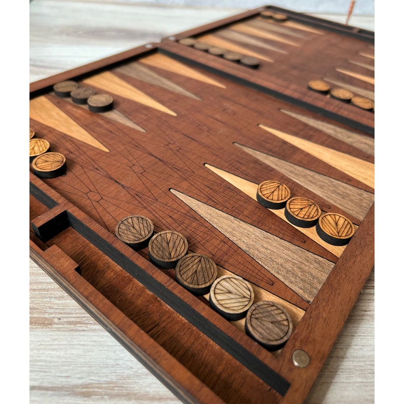 Vintage Backgammon - Etsy
