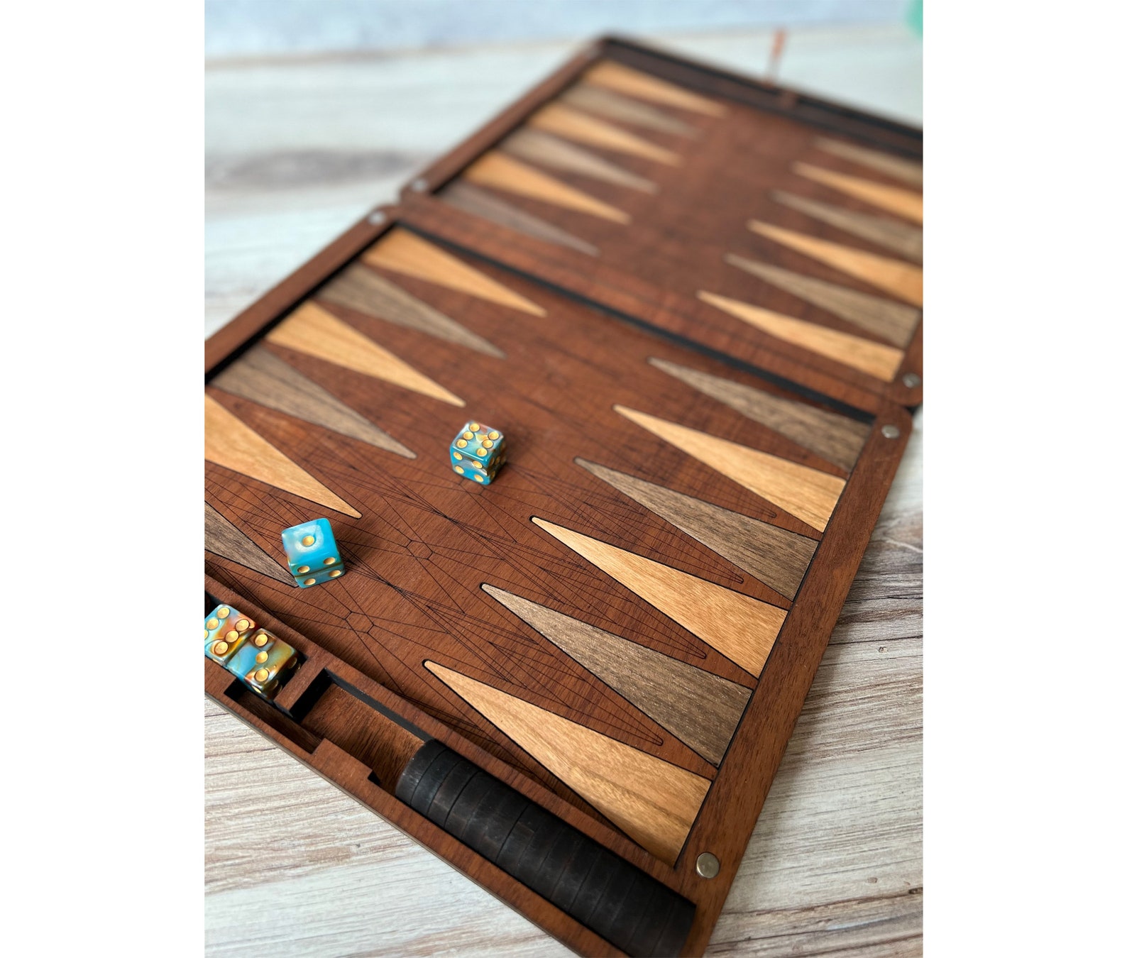 Personalized Vintage Backgammon Board Family Game Night - Etsy