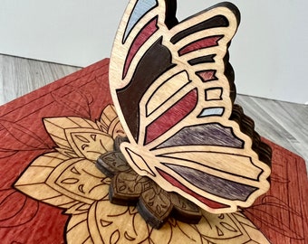 Butterfly Memorial Box - Etsy