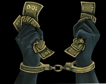 Handcuff Poster - Etsy