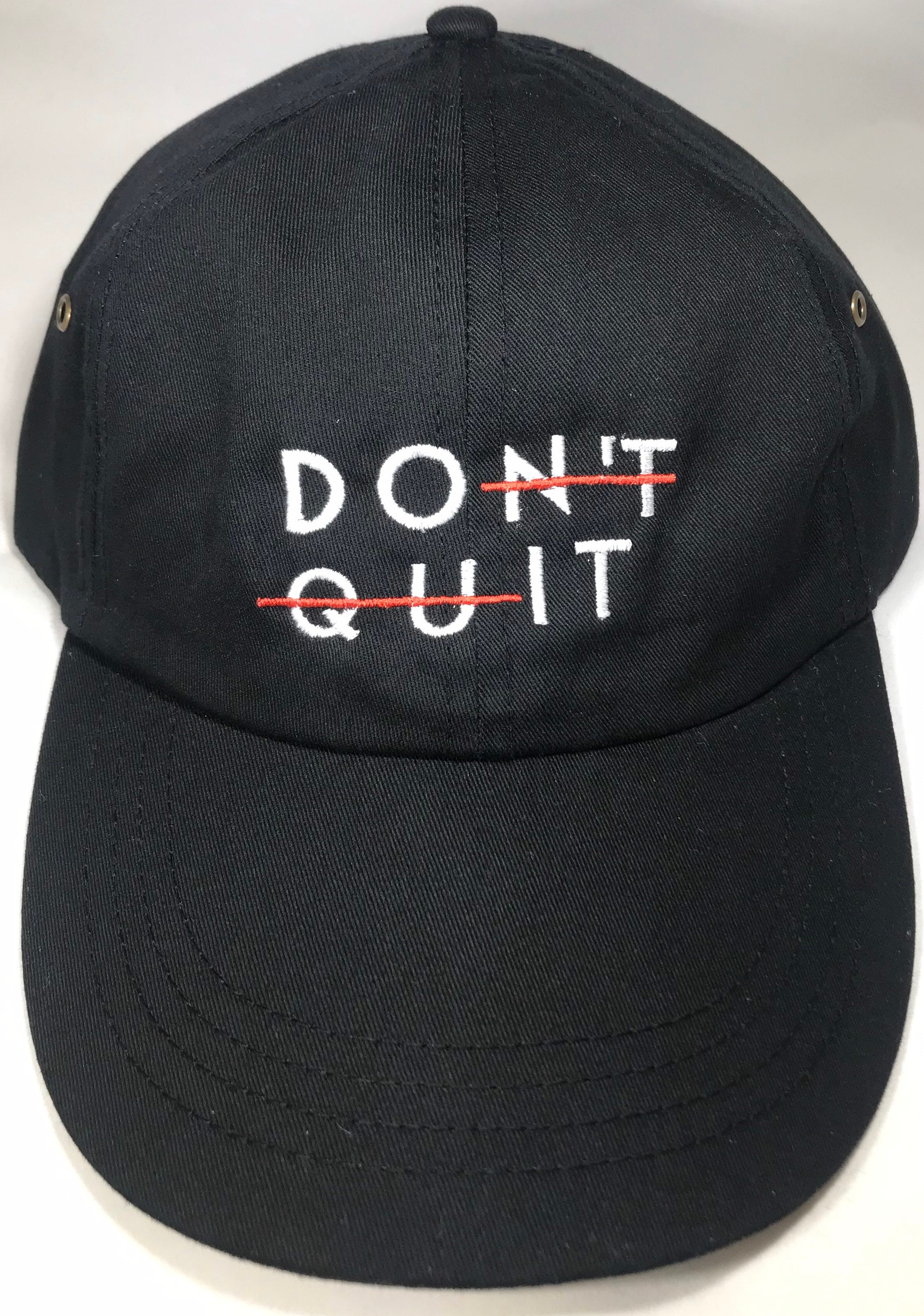 Dont Quit Dad Hat Embroidered Hat Never Give up | Etsy