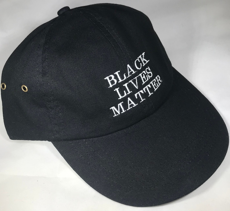 Black Lives Matter Hat BLM Fight for Racial Equality - Etsy