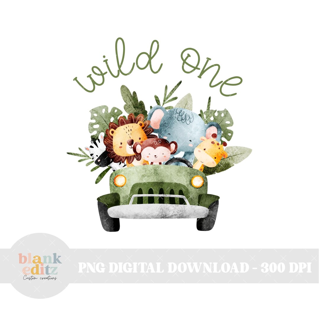 Wild One PNG, Birthday Shirt Png, T-shirt PNG File, Sublimation ...