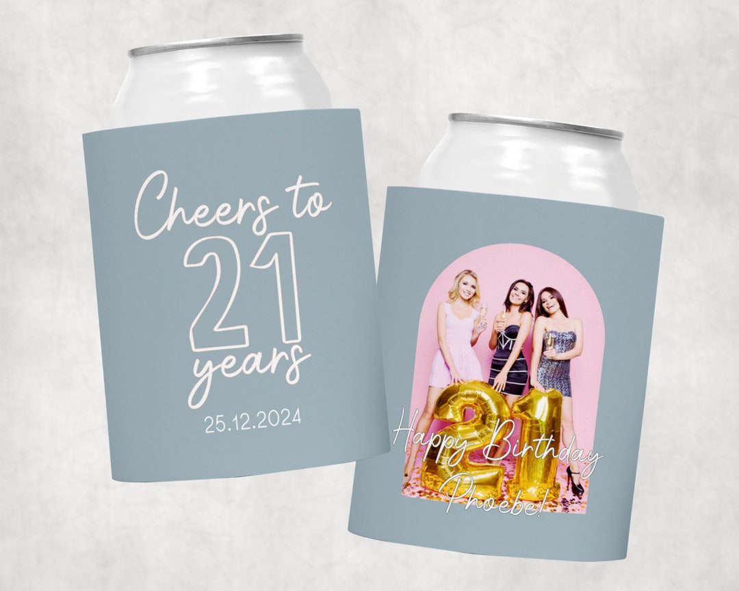 21st Stubby Halter, 5mm Neopren, Prost auf 21 Stubby Cooler ...