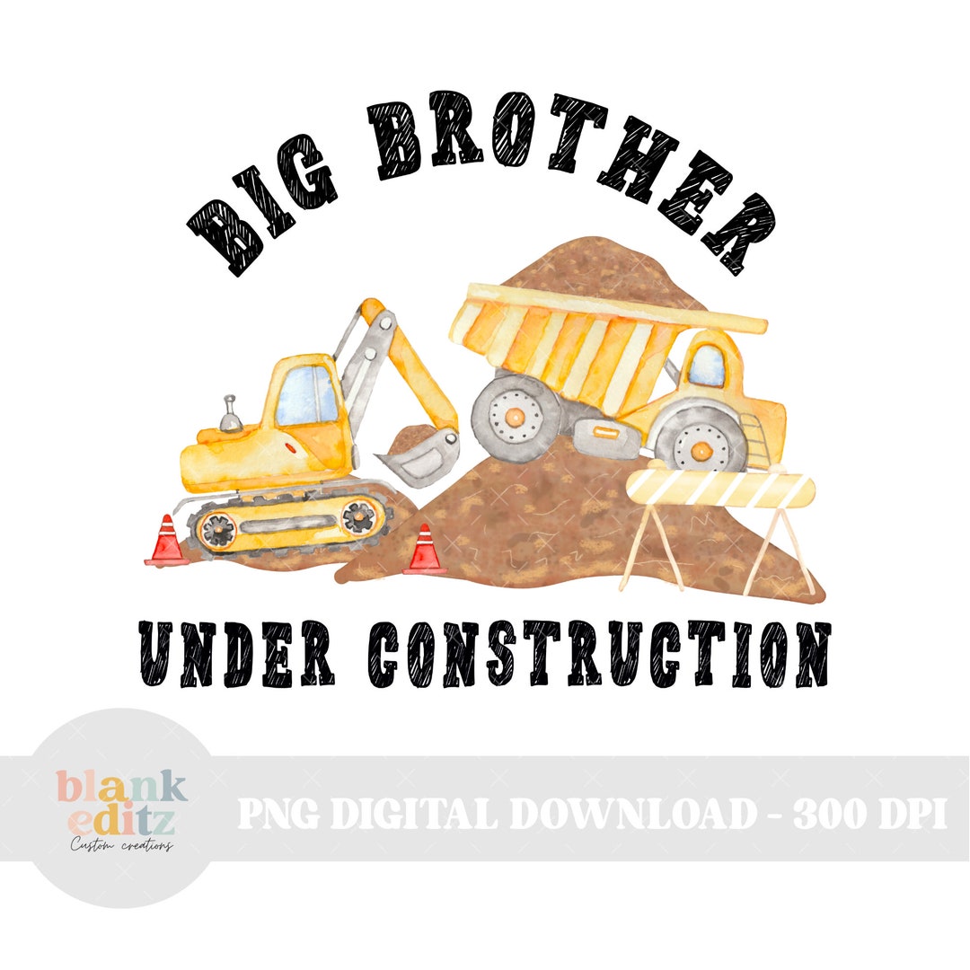 Big Brother Under Construction Png, Big Brother PNG Digital Download ...