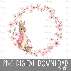 Peter Rabbit Easter Png, Flopsy, Bunny Rabbit Easter, Heat Press ...