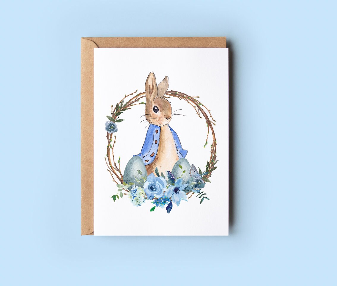 Peter Rabbit Wreath Png Peter Rabbit Bunny Rabbit Easter - Etsy Australia