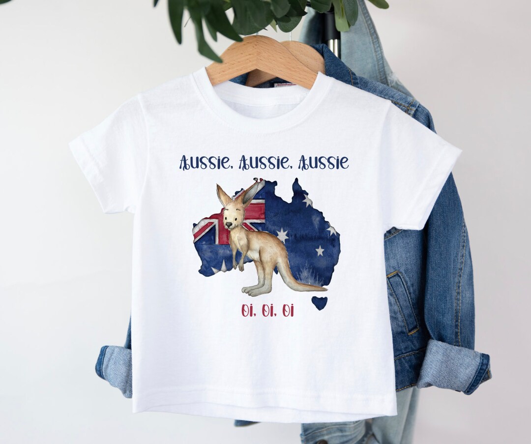 Australia T-shirt, Australia Day Kids T-shirt, Australia Map, Aussie ...