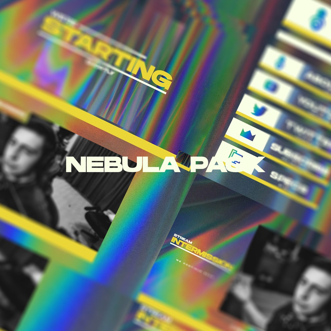 Animated Nebula Stream Package - Etsy