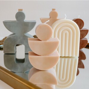 SKINNY Boho Rainbow Arch Handmade Soy Candle Handmade Soy Candle Unique ...