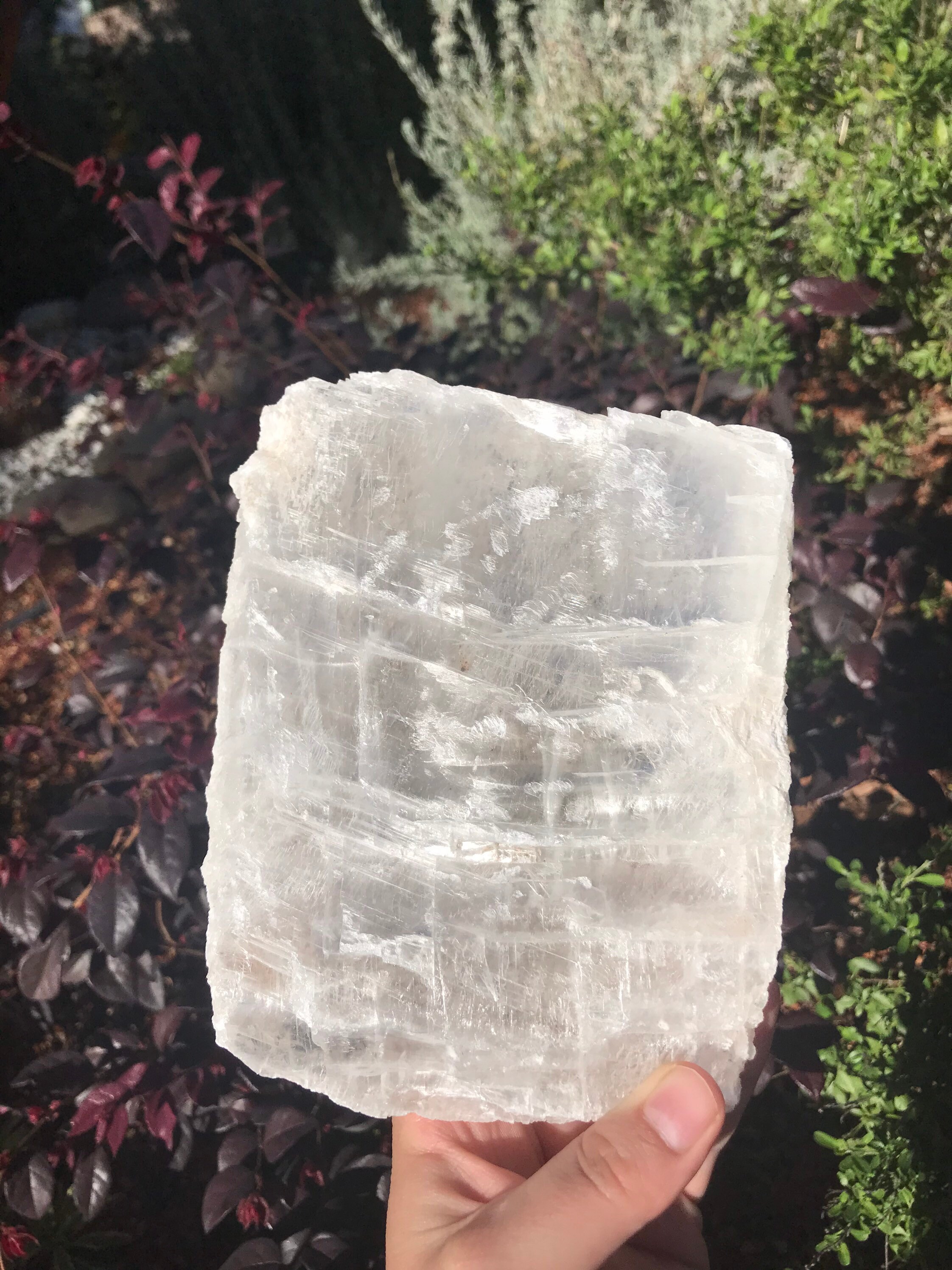 XL Real Selenite Slab - Etsy
