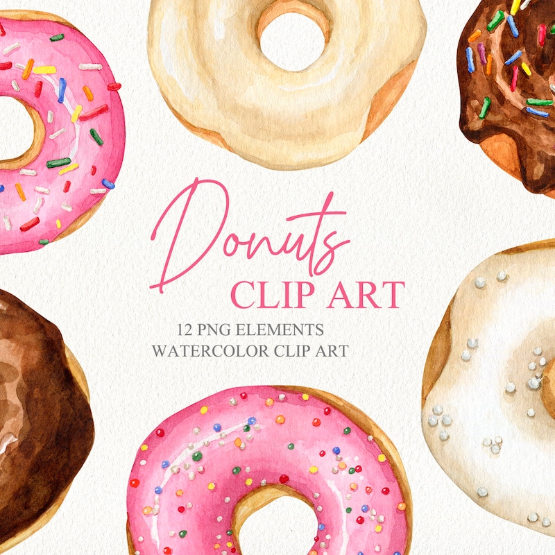 Donut Art - Etsy