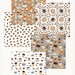 Watercolor Coffee Drink Digital Paper for Scrapbooking. Cup of Coffee ...