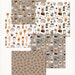 Watercolor Coffee Drink Digital Paper for Scrapbooking. Cup of Coffee ...