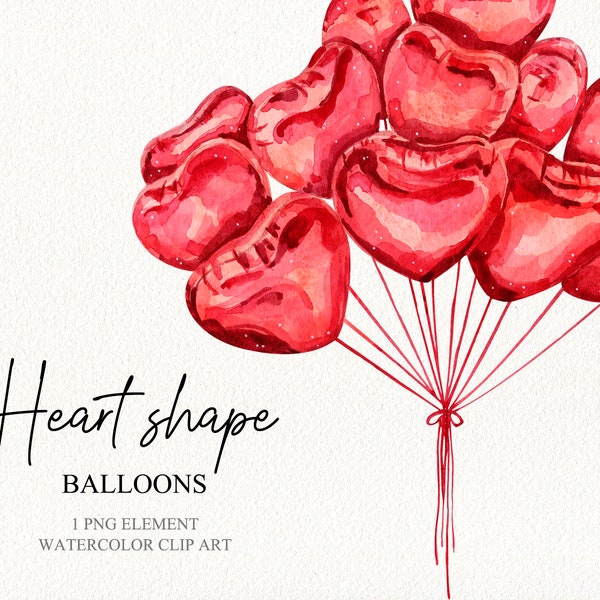 Valentine Heart Clipart - Etsy