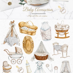 Watercolor Maternity Clipart. Pregnant Woman & Newborn Babies Clipart ...