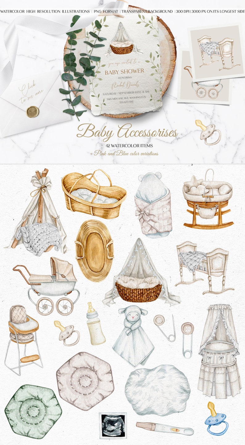 Watercolor Maternity Clipart. Pregnant Woman & Newborn Babies - Etsy