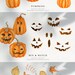 Watercolor Spooky Halloween Clipart Happy Halloween Party Decoration ...
