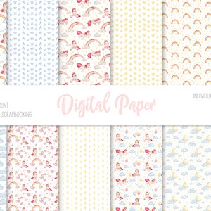 Unicorn Clipart Png Rainbow Pastel Nursery Clip Art Watercolor Digital ...