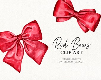 Watercolor Valentines Day Love Clipart. Hand Painted Red and Pink ...