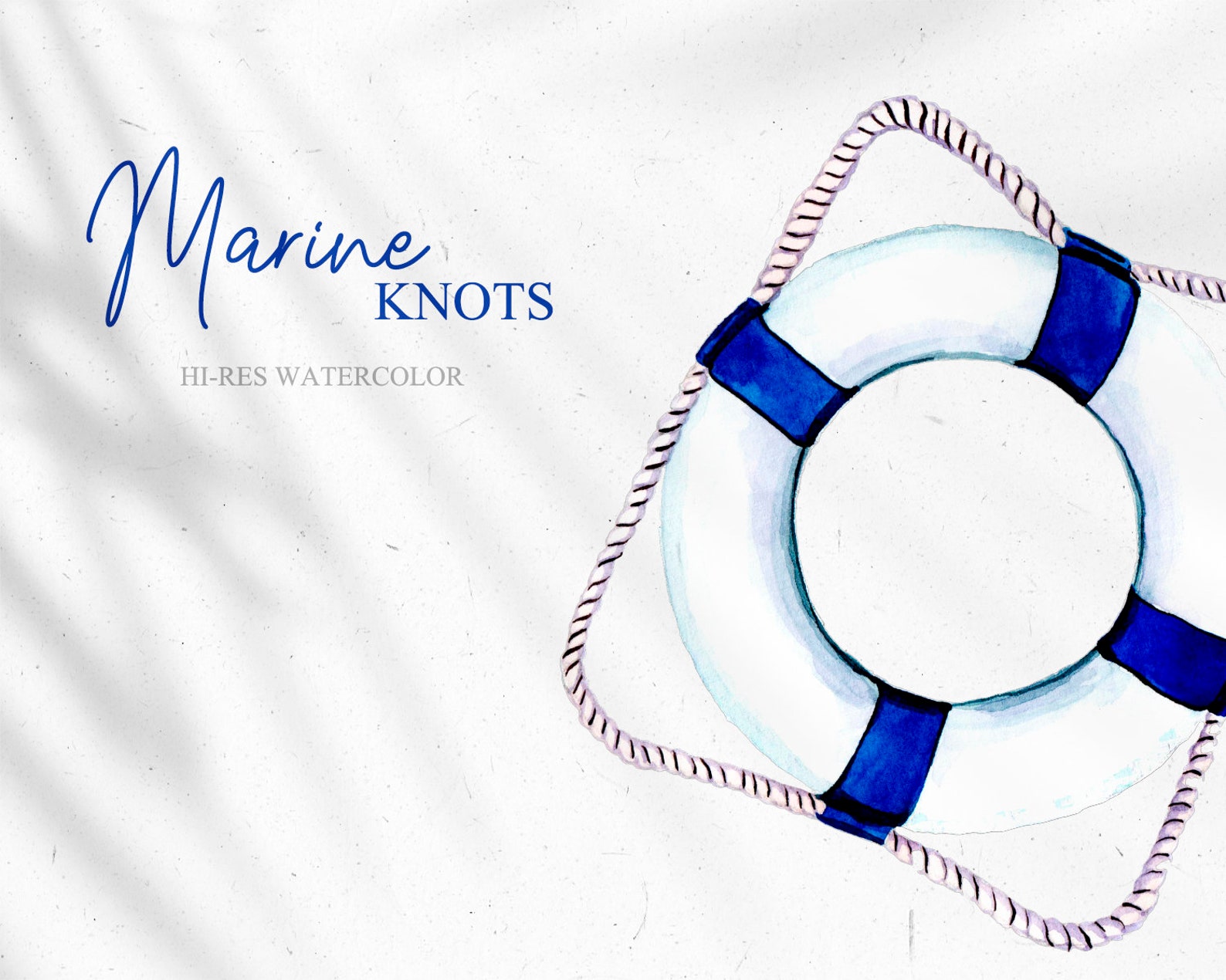 Watercolor Marine Knots Nodes Nautical Clip Art Anchor - Etsy