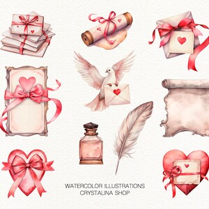 Watercolor Saint Valentine Priest Valentines Day Digital Clipart ...