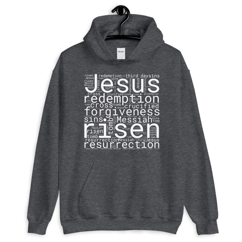 Jesus Has Risen Easter Resurrection Unisex Hoodie - Etsy