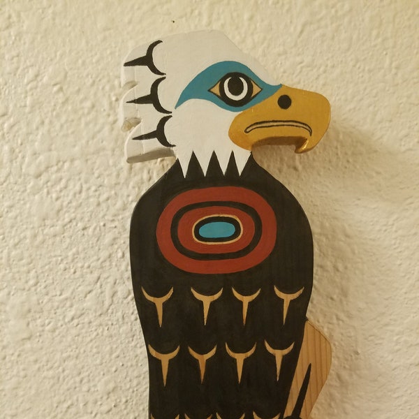 Carved Eagle Wall Hanging - Etsy