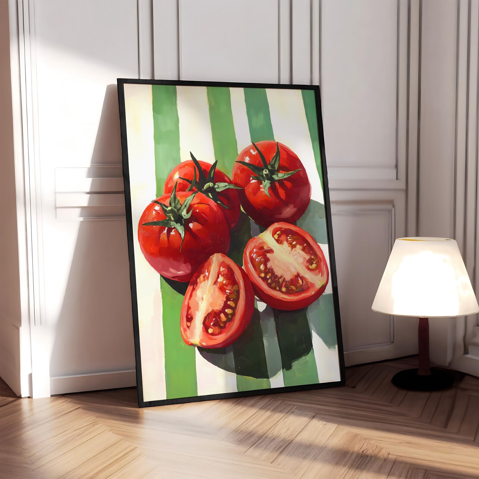 Tomato Wall Art, Trendy Tomato Poster, Vintage Food Art Print, Kitchen ...