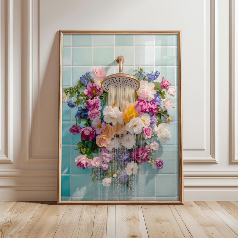 Bathroom Poster - Etsy