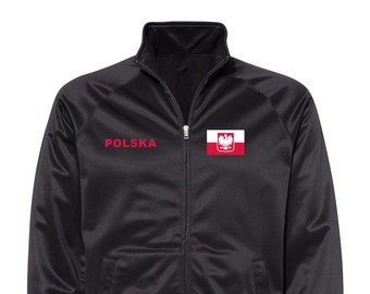Poland Black Track Jacket - Etsy