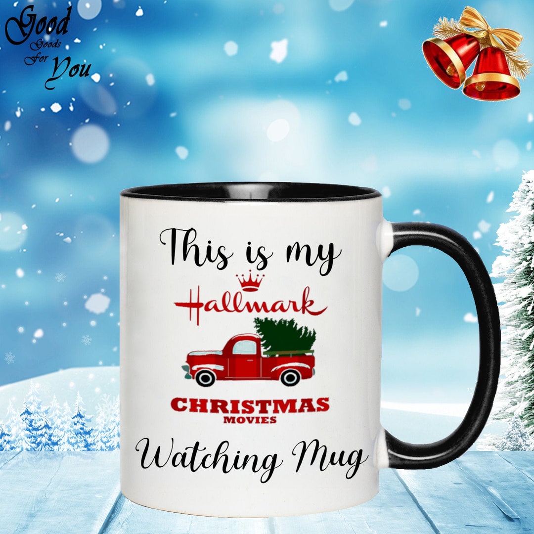 Hallmark Christmas Movie Watching Mug Christmas Present - Etsy