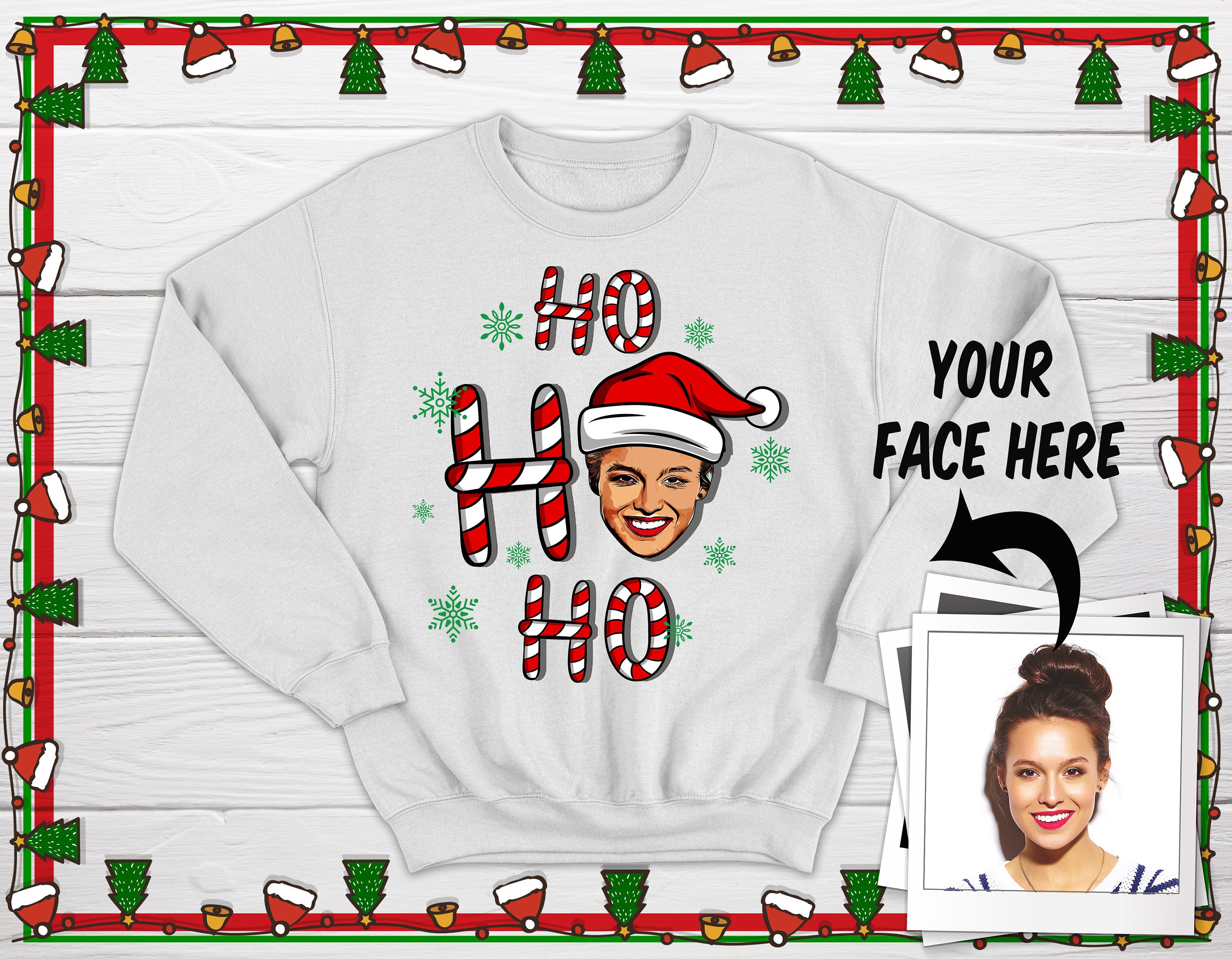 Custom Face Sweaters - Etsy