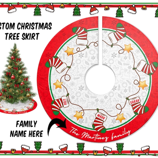Custom Tree Skirt - Etsy