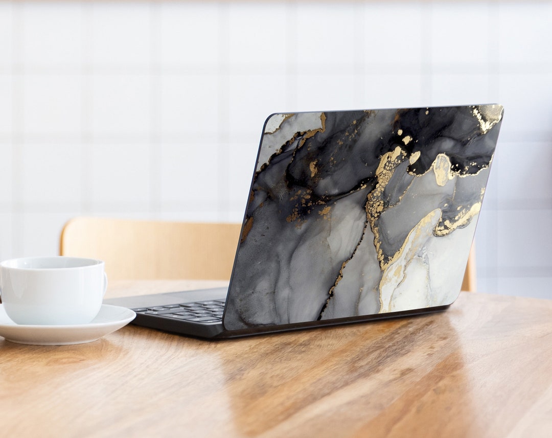Acrylic Oil Black & Gold Skin Microsoft Surface Surface Book 1 - Etsy