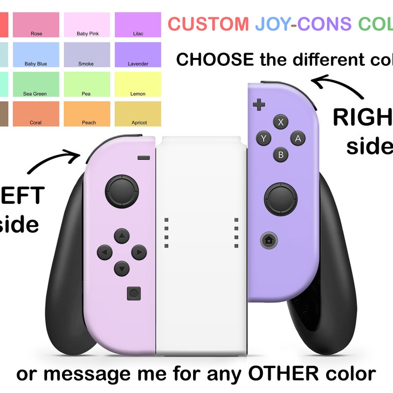 Custom Joycons - Etsy