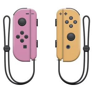 Solid Pastel Colors Nintendo Switch Skin Custom Multi-color Gamers ...