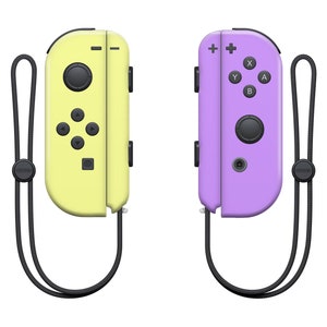 Solid Pastel Colors Nintendo Switch Skin Custom Multi-color Gamers ...