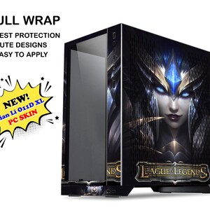 League of Legends Game Champions LIAN Li O11D XL PC Vinyl Skin ...