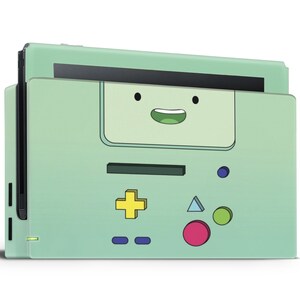 Adventure Time Beemo BMO Nintendo Switch 2 Vinyl Skin Green Solid ...