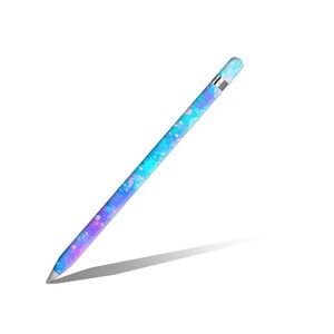 Pink Blue Liquid Acrylic Pattern Apple Pencil 1st 2nd Generation Vinyl ...