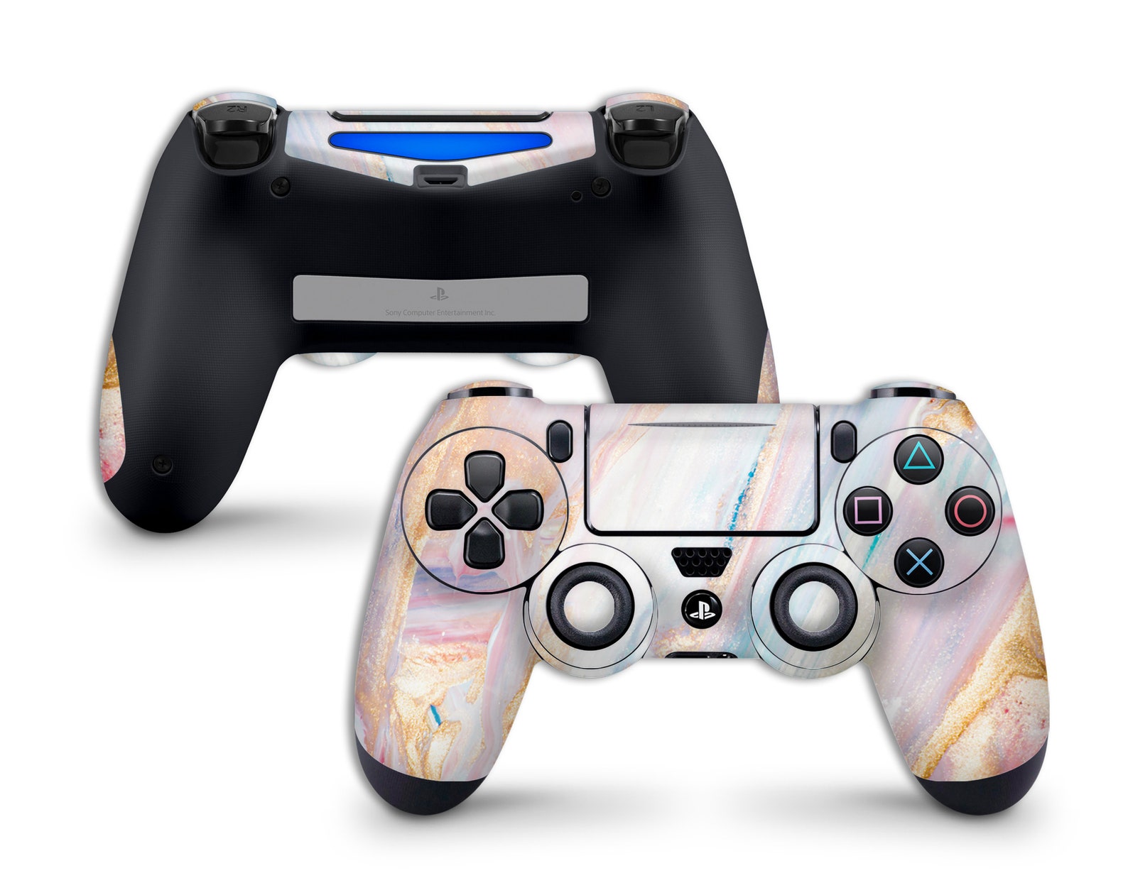 Playstation 4 Pro Colorful Liquid Acrylic Skin PS5 Rose Pink - Etsy