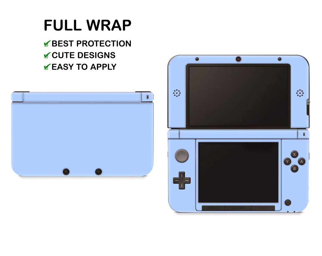 Solid Pastel Colors Nintendo 3DS XL Skin Custom Multi-color Gamers ...