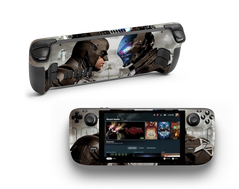Comics Gaming Pattern Steam Deck Vinyl Skin Valve Gaming Skin - Etsy