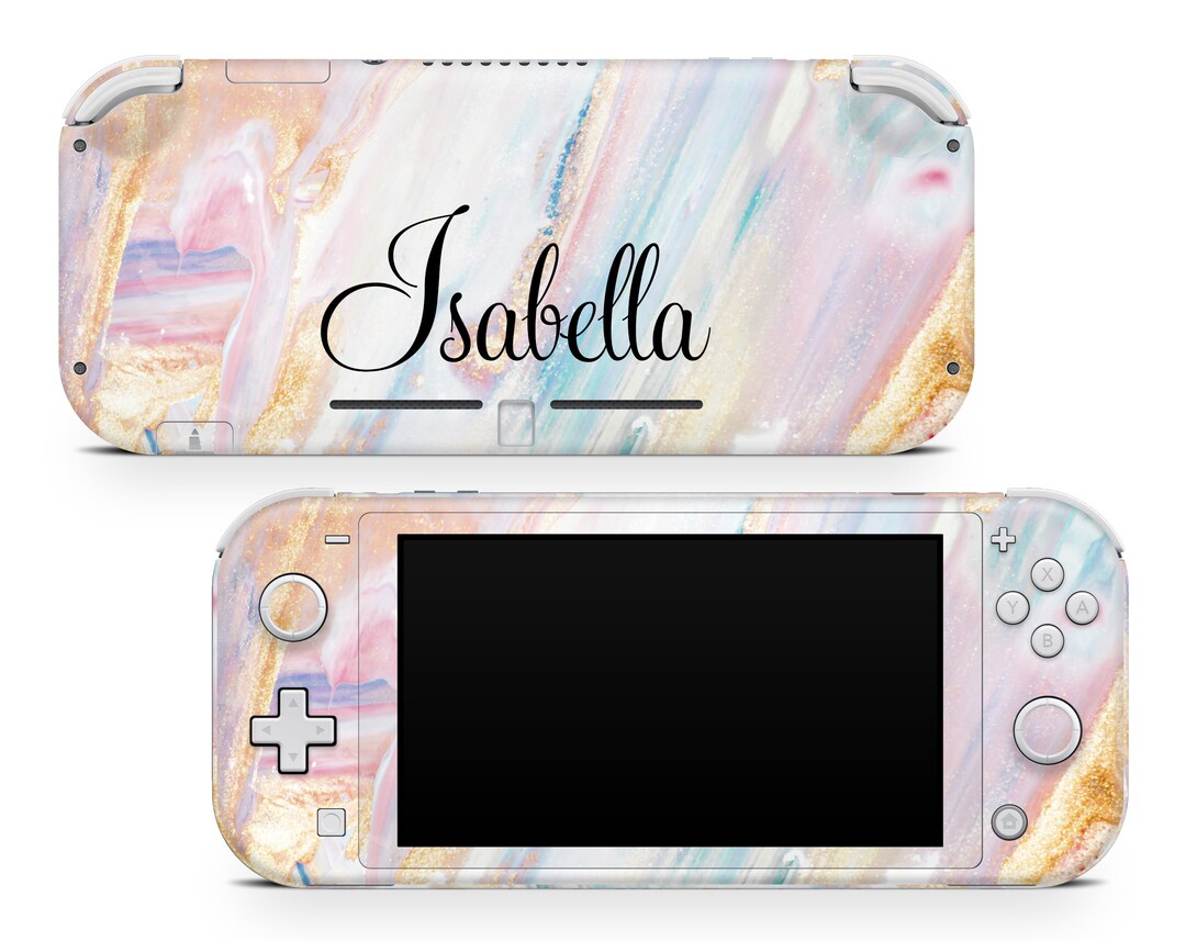 Personalized Name Liquid Acrylic Pattern Nintendo Switch Lite - Etsy