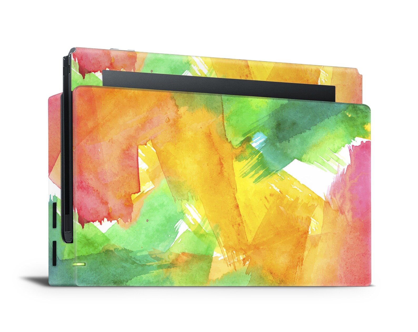 Acrylic Painting Nintendo Switch Vinyl Sticker Colorful Liquid | Etsy