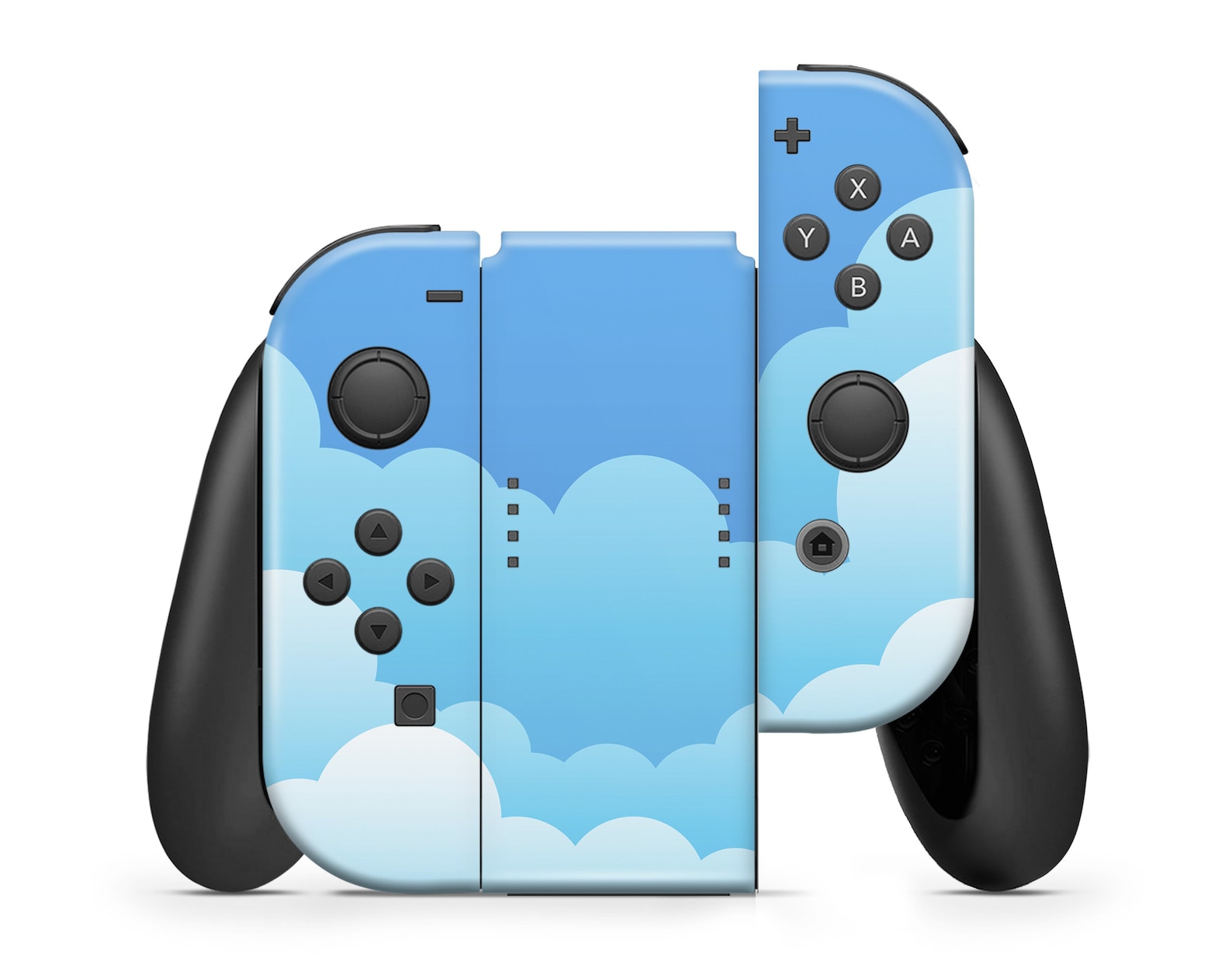 Light Blue Sky Nintendo Switch Vinyl Skin Cartoon Clouds - Etsy